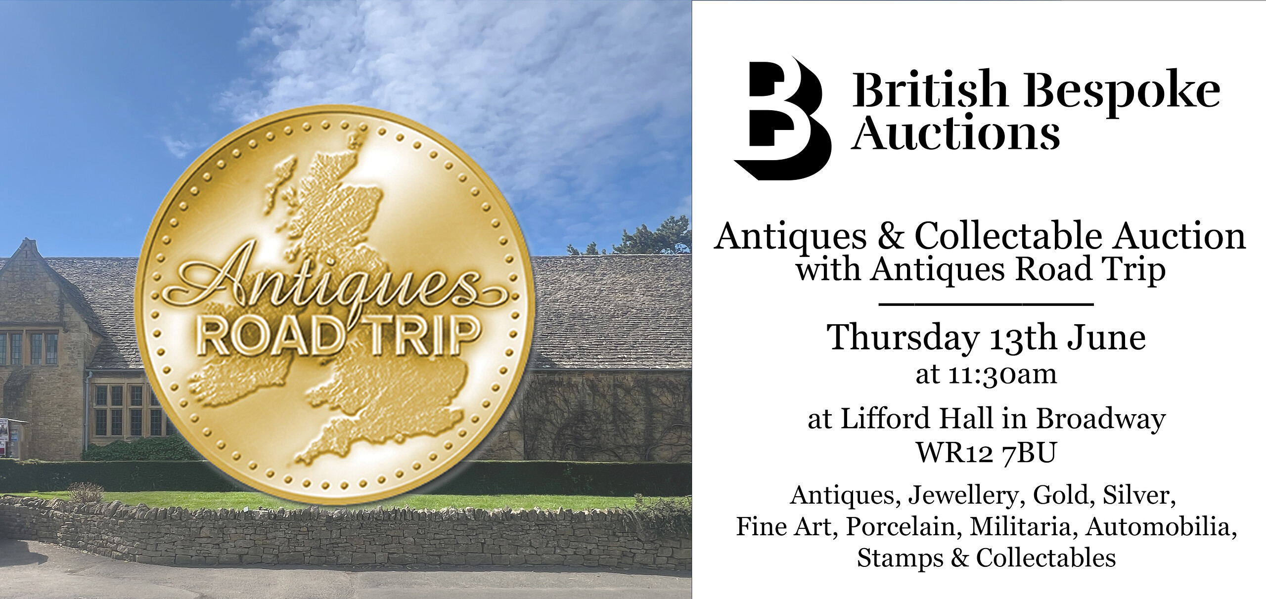 In-Room Bidding at Lifford Hall with Antiques Road Trip – Thursday 13th ...
